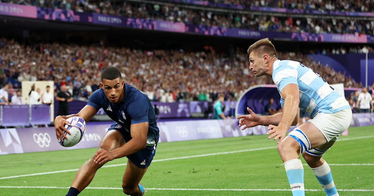 ARG v FRA - Men's Quarter Finals | Rugby Sevens | Olympic Games Paris 2024