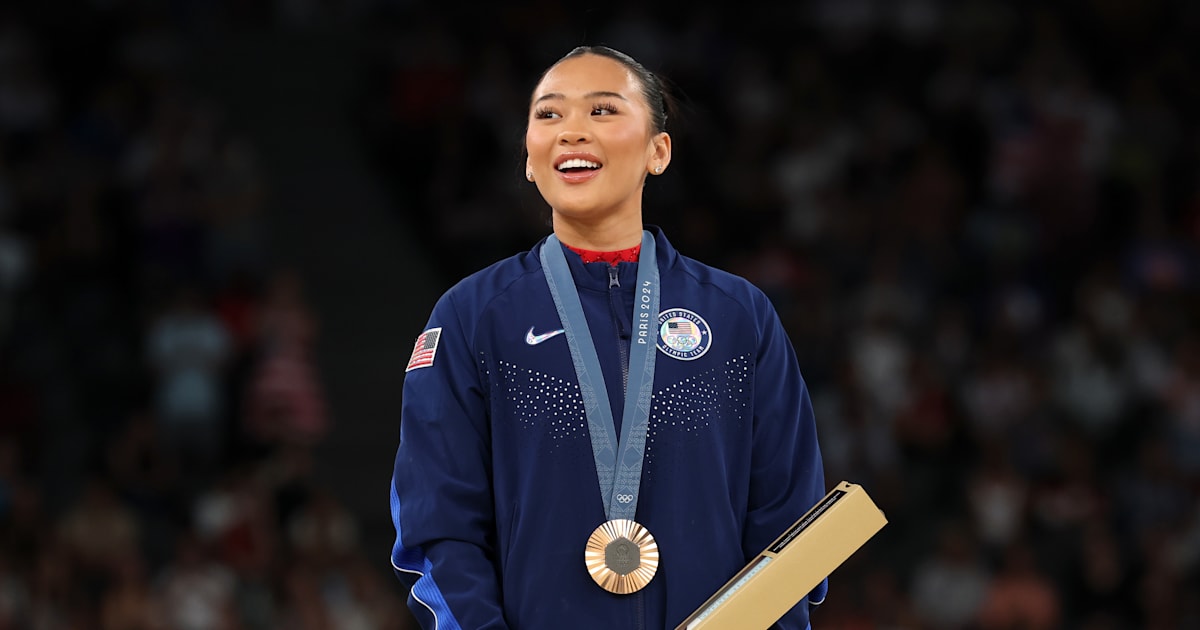 Artistic Gymnastics | W Uneven Bars Final | Suni Lee Paris 2024 Highlights