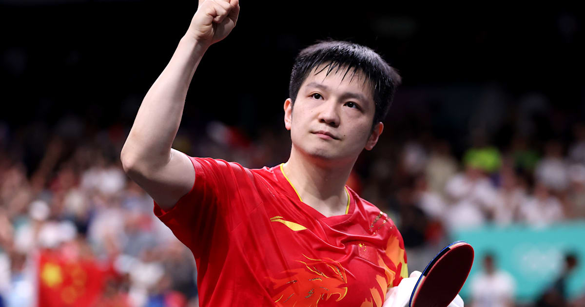 Fan Zhendong (CHN) x Feliz Lebrun (FRA) - Semifinal Simples Masculina ...