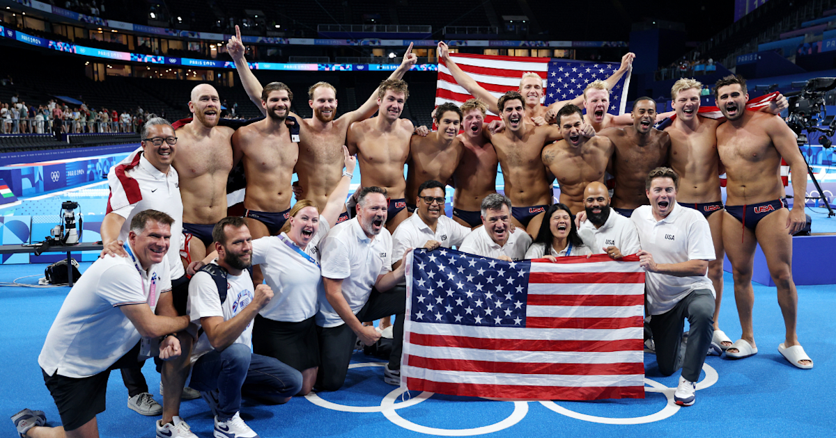 USA win bronze medal in men's water polo | Paris 2024 highlights
