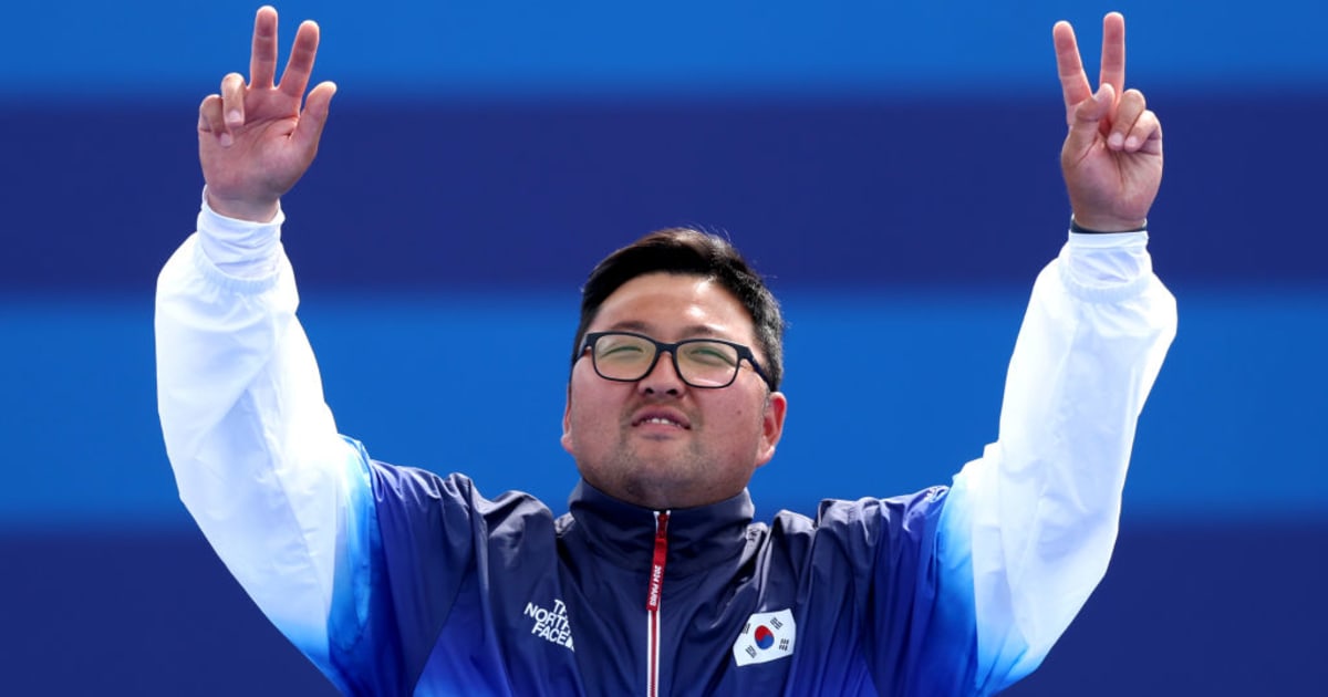 Kim Woojin (KOR) vs Brady Ellison (USA) - Combate individual por la ...