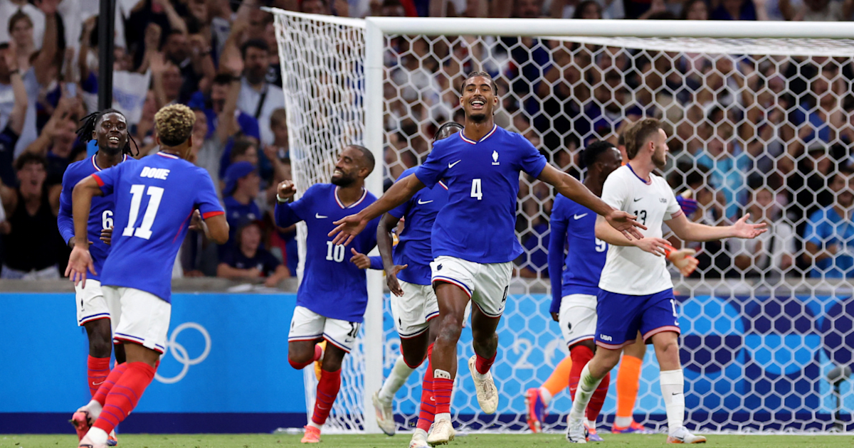 France vs USA | Men’s football group stage | Paris 2024 highlights