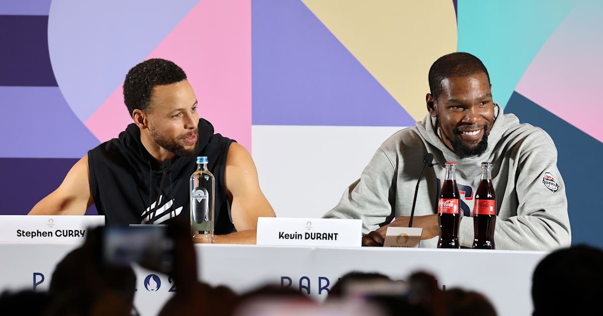 Steph Curry, Kevin Durant discuss bonding experience at Paris 2024