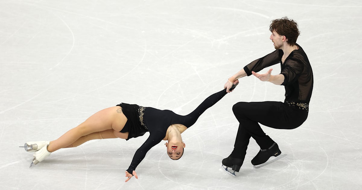 Sara Conti et Niccolo Macii (ITA) Top 8 - Programme court couple ...