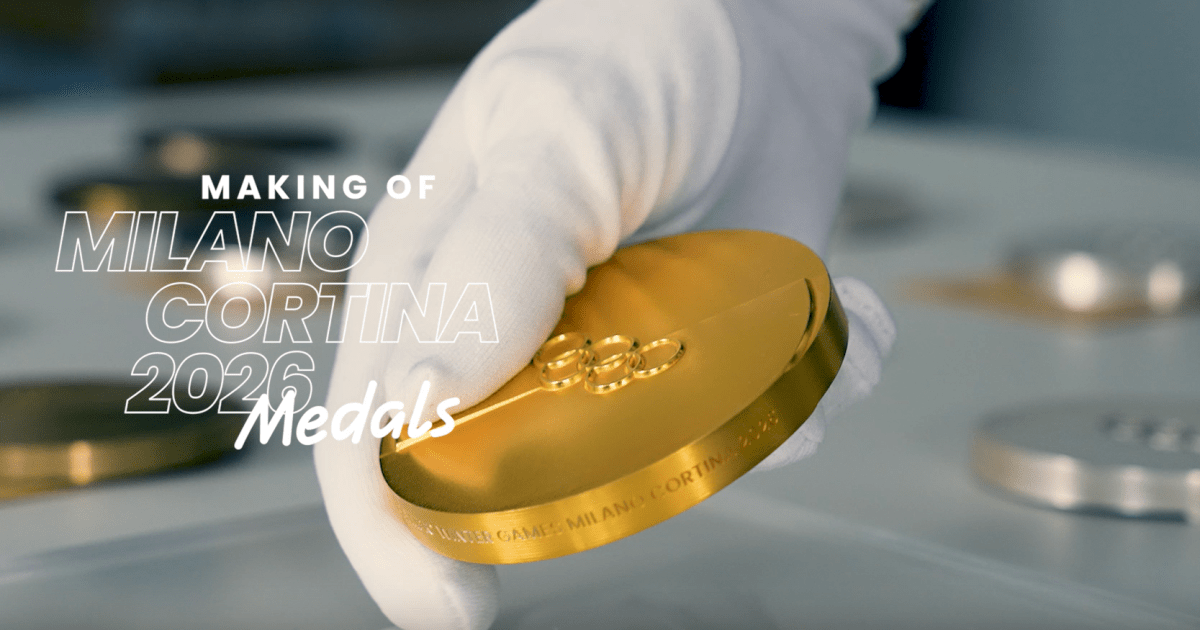 Behind the scenes: how the medals for the Milano Cortina 2026 Olympic and Paralympic Games were ...