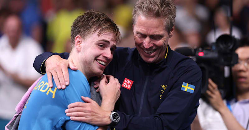 Truls Moregard (SWE) v Hugo Calderano (BRA) - Demi-finale simple (H ...