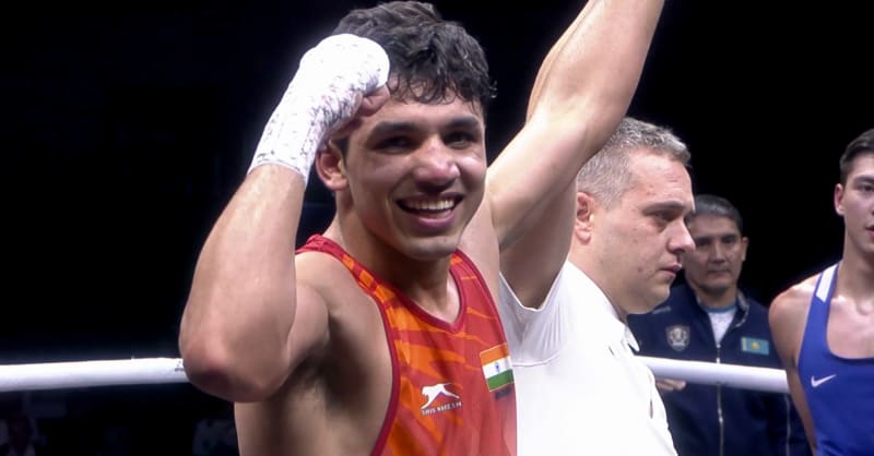 Hitesh Gulia digs deep for gold | World Boxing Cup Finals 2025 highlights