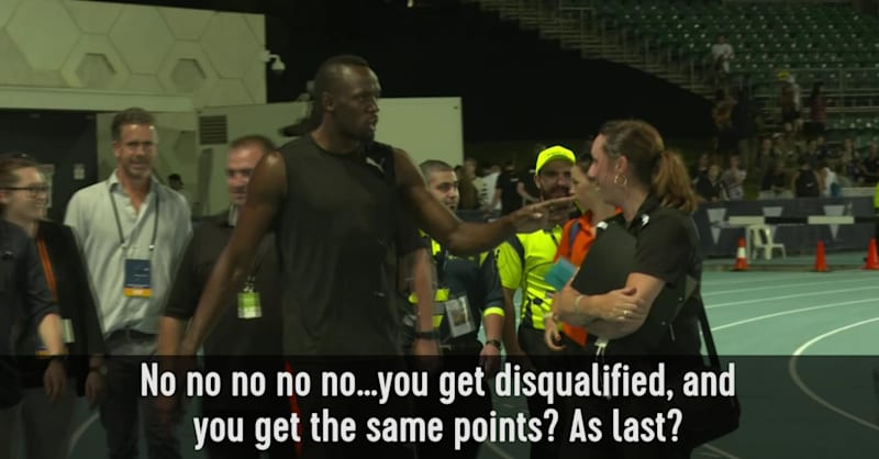 Bolt gets angry...and even!