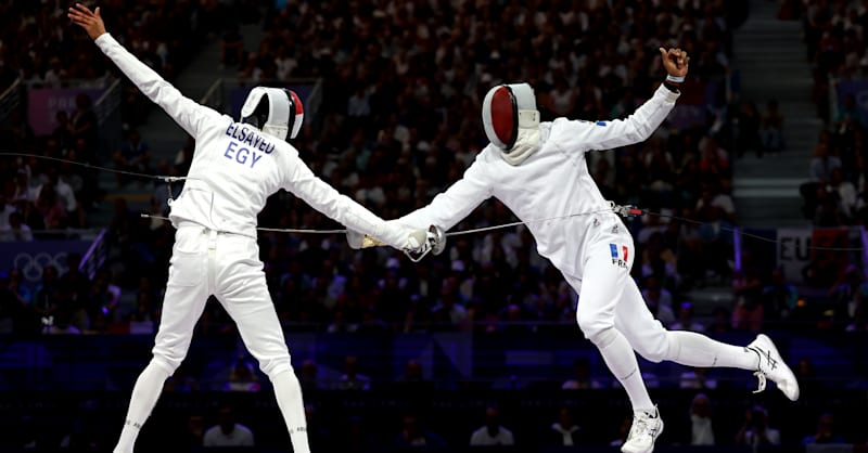 Borel (FRA) v El-Sayed (EGY) - Men's Épée Individual Semifinal Match ...
