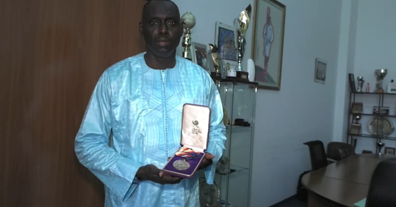 El único medallista olímpico de Senegal recuerda su carrera histórica