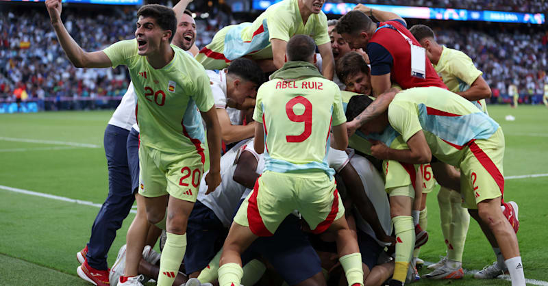 FRA v ESP - Men's Gold Medal Match | Football | Olympic Games Paris 2024
