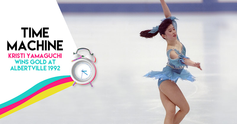 Time Machine: Kristi Yamaguchi Wins Gold at Albertville 1992.