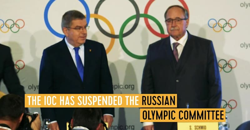 IOC president Thomas Bach explains Russia sanctions