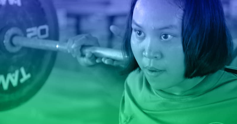 Teenage weightlifter blazing an unlikely path to fulfil her Olympic dream