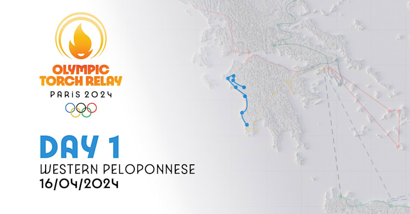Highlights Day 1 | Olympic Torch Relay | Olympic Games Paris 2024