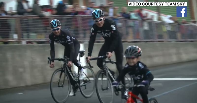 Olympic champs Thomas and Doull pay special visit home