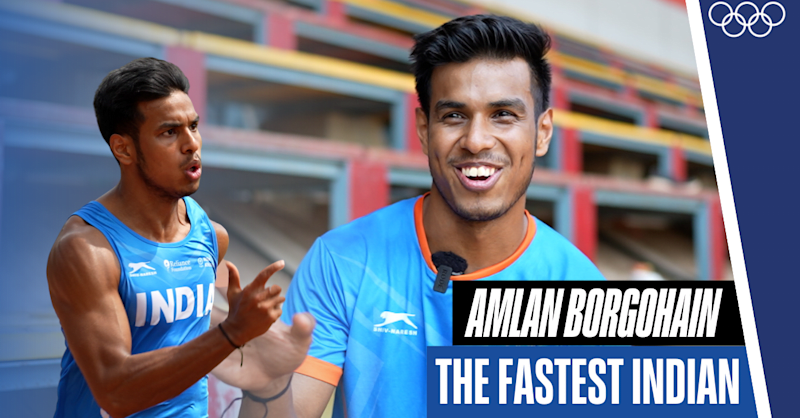 Meet Amlan Borgohain, India’s fastest runner