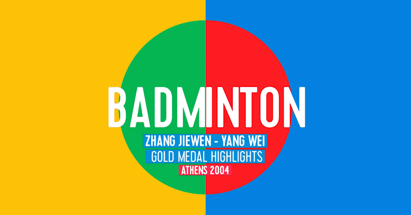 Badminton Highlights | Women's Doubles | Gold Medal Match | Athens 2004