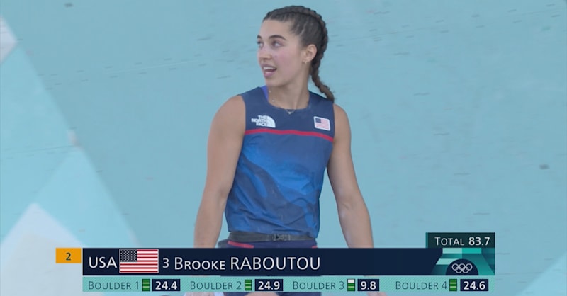 Sports Climbing | W Boulder & Lead Semifinal | Brooke Raboutou
