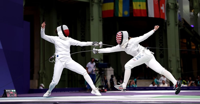 Green Piste: Women's Epee Team | Fencing | Olympic Games Paris 2024