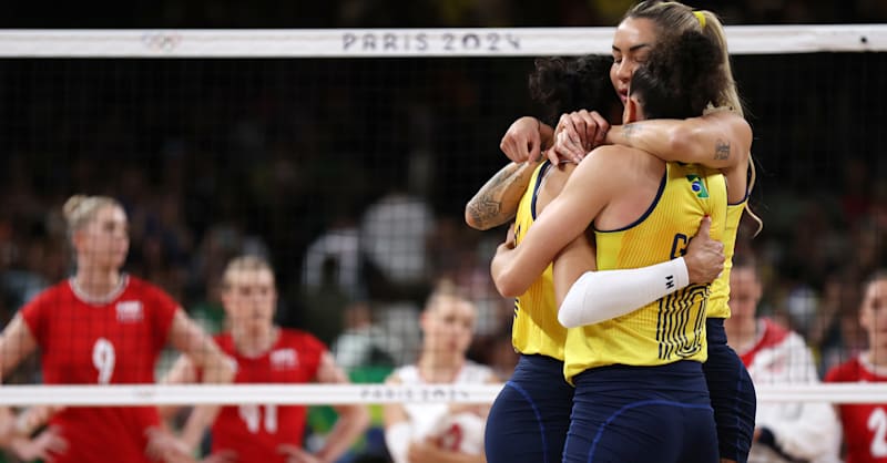 BRA-POL - Women's Preliminary Round | Volleyball | Olympic Games Paris 2024