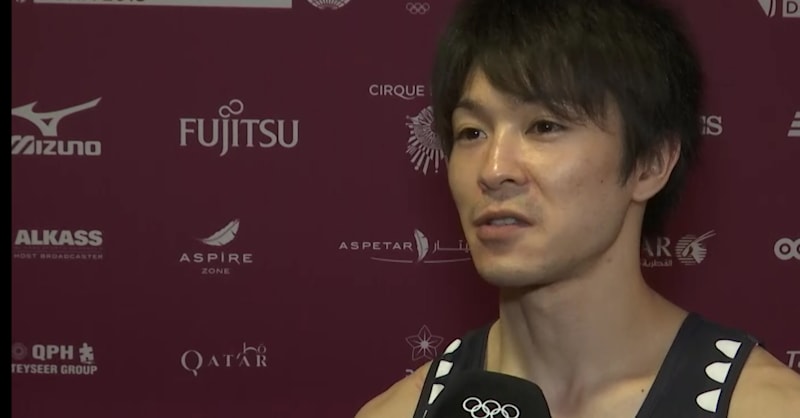 Uchimura puts team first at world championships