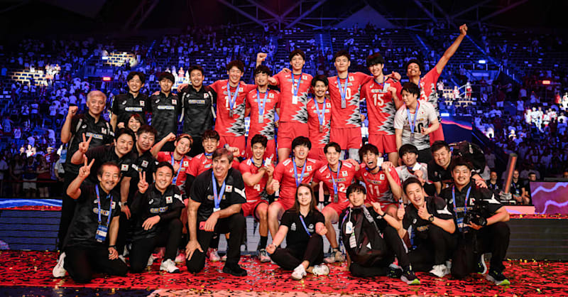 Volleyball Team Japan VNL 2024 - Men