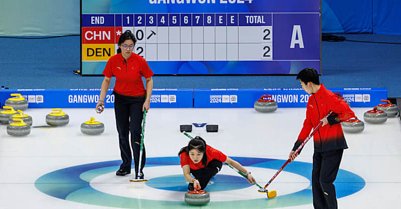 Mixed Team Semifinal CHN - DEN | Curling | Highlights | Winter Youth ...