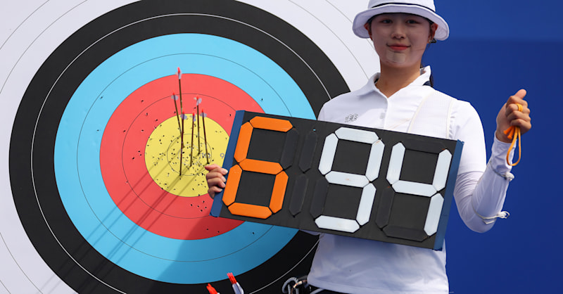 Women's individual archery ranking round at Paris 2024 Olympics | Watch ...