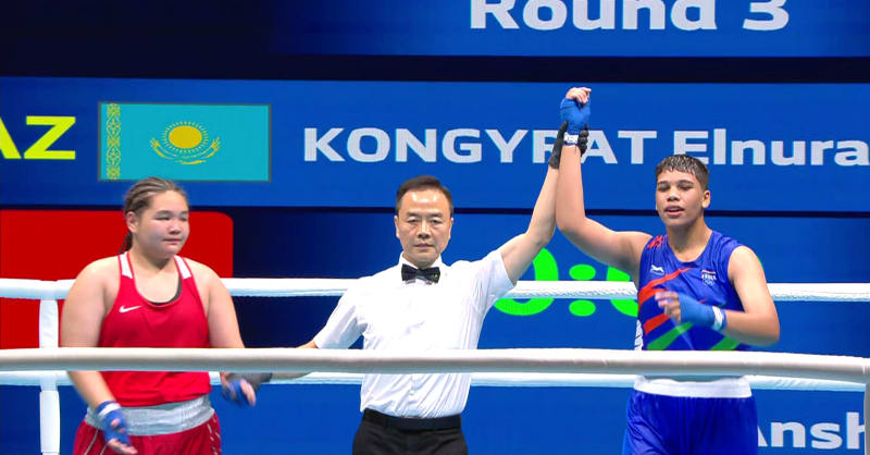 Anshika wins gold medal in boxing | Asian Youth Games 2025 highlights