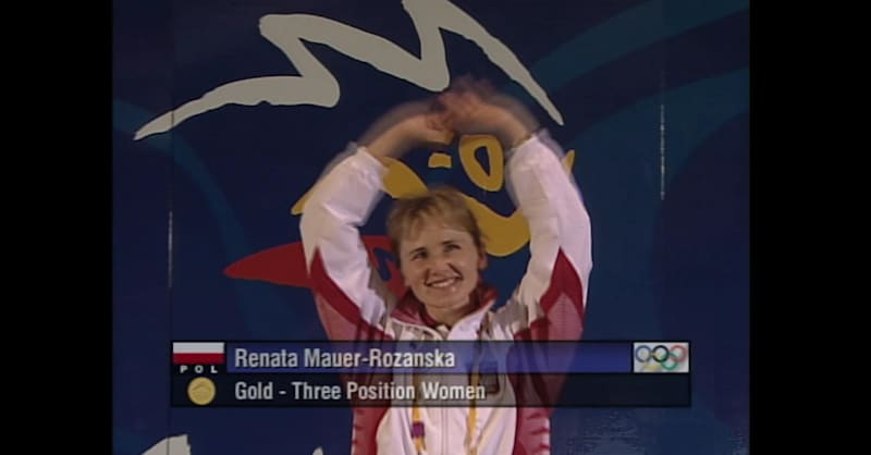 Renata Mauer-Różańska in Sydney 2000