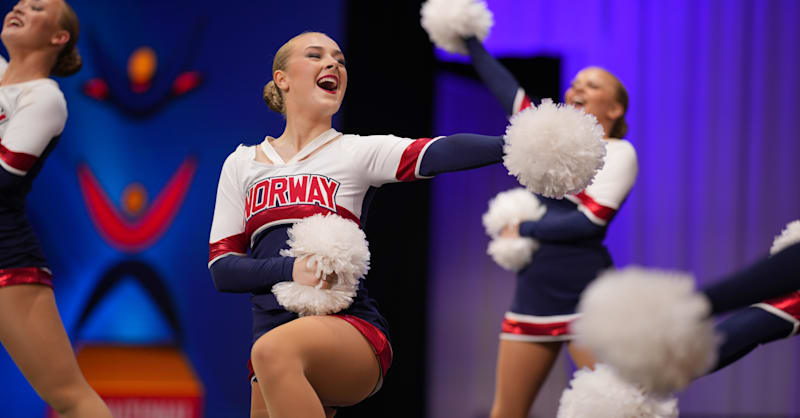 Cheerleading | Day 2 at Athletic Center | Junior World & World ...