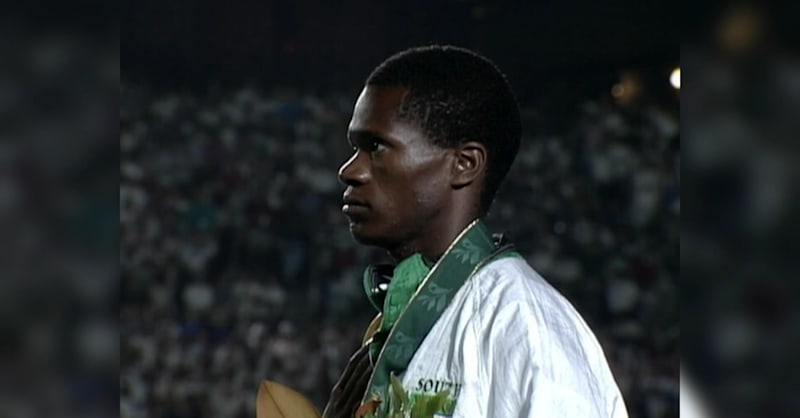 Shooting victim wins gold