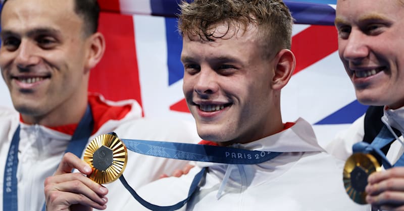 Great Britain - Men's 4 x 200m Freestyle Relay | Gold Medal Highlights ...