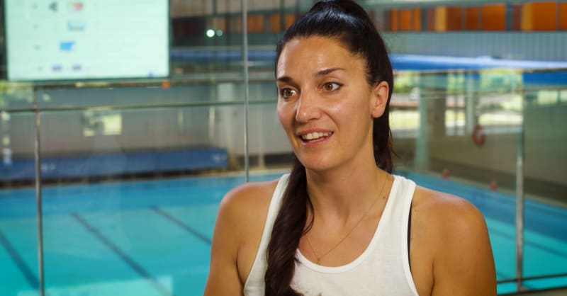 Andrea Fuentes on redefining artistic swimming: 'You have to be brave'