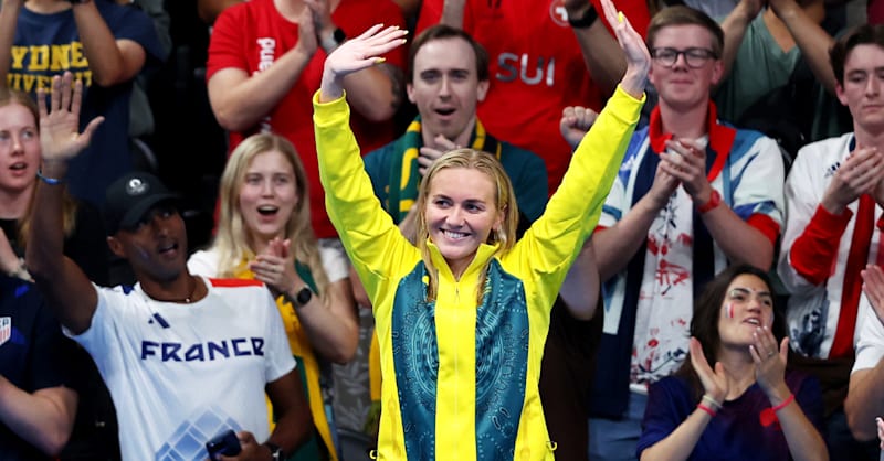 Ariarne Titmus clinches gold in women's 400m freestyle at Paris 2024 ...