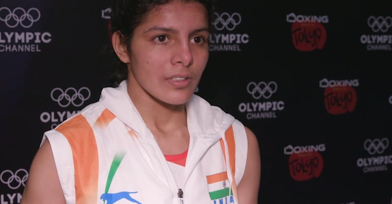India boxer Sakshi shares delight after Olympic qualifiers win.