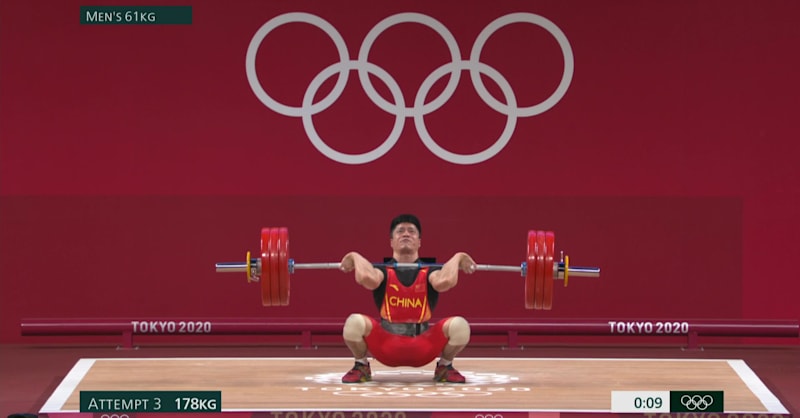 Medal Moment | Tokyo 2020: Weightlifting 61kg - F Li (CHN)
