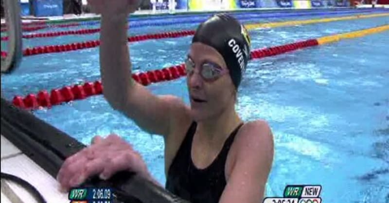 Womens 200m Backstroke Final Swimming Beijing 2008
