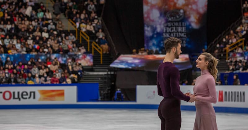 Gabriella Papadakis and Guillaume Cizeron ice dance free dance