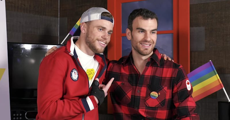 Gus Kenworthy and Eric Radford on being out and proud Olympians