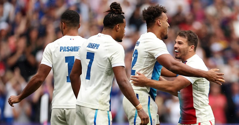 Herren Halbfinale RSA-FRA | 7er-Rugby | Olympische Spiele Paris 2024