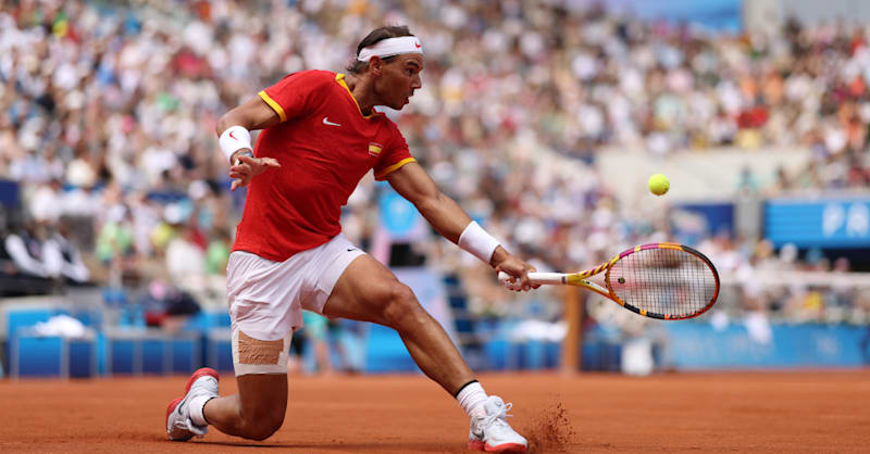 Rafael Nadal wins opening round of tennis men’s singles at Paris 2024 ...
