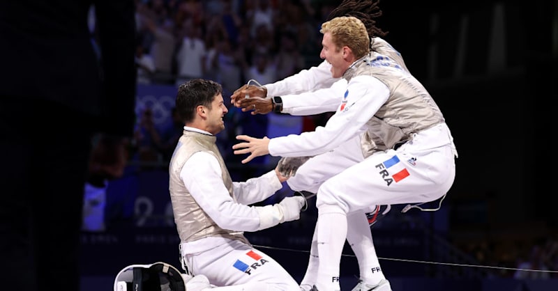USA-FRA - Men's Foil Team Bronze Medal Match | Fencing | Olympic Games ...