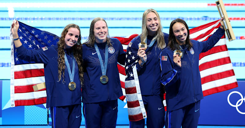Swimming | W 4 x 100m Medley Relay Final | Team USA Gold Medal