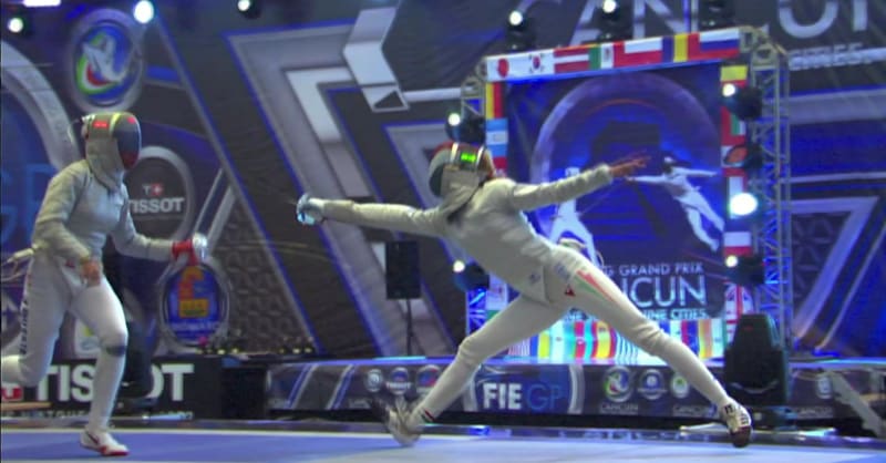 Yana Egorian remporte la finale du Sabre Grand Prix à Cancun