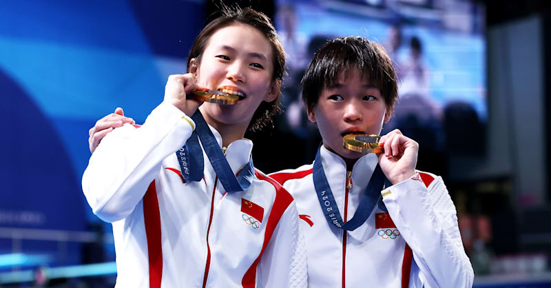People's Republic of China - Women's Synchronised 10m Platform | Gold ...