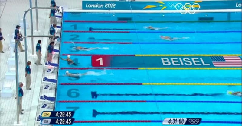 女子400米混合泳决赛 - 游泳 | 2012年伦敦奥运会集锦