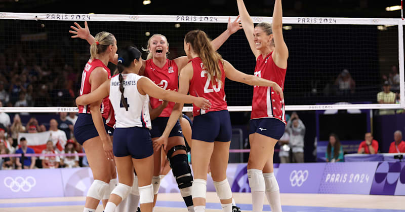 FRA-USA - Women's Preliminary Round | Volleyball | Olympic Games Paris 2024