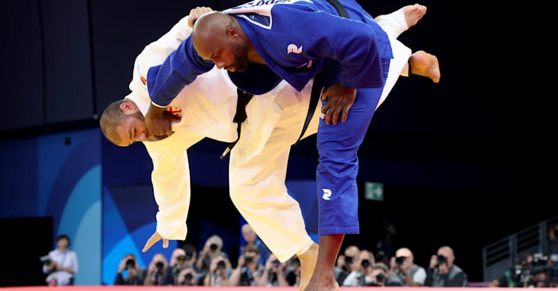 Mat 2: Men's +100kg Quarter-Finals | Judo | Olympic Games Paris 2024